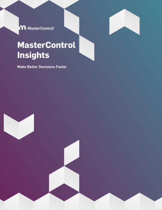 MasterControl Analytics