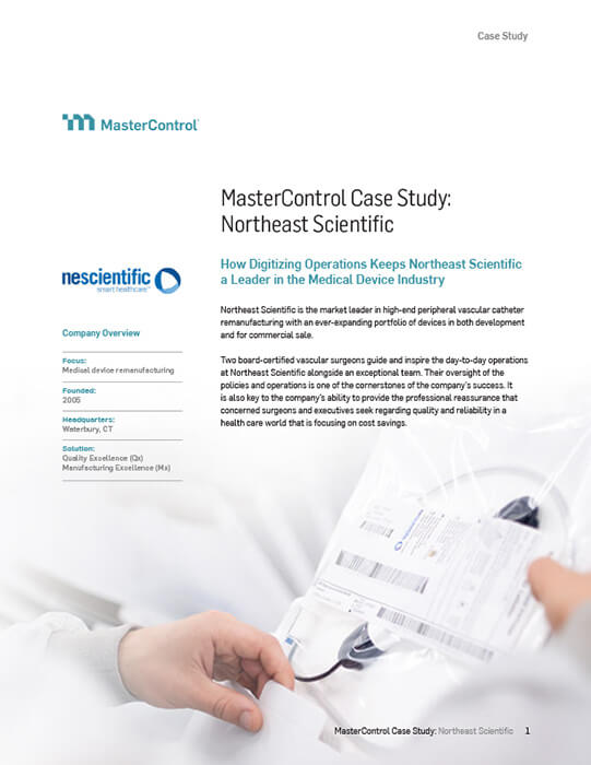 Manufacturing Execution System Guide - MasterControl