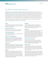 ISO 9001 Compliance and Software Solution - Quality Management