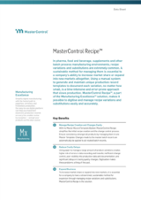Recipe Management System | MasterControl