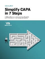 How to Simplify your CAPA Process - MasterControl