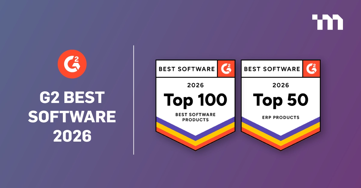MasterControl Mx on G2's 2026 Best ERP Software List
