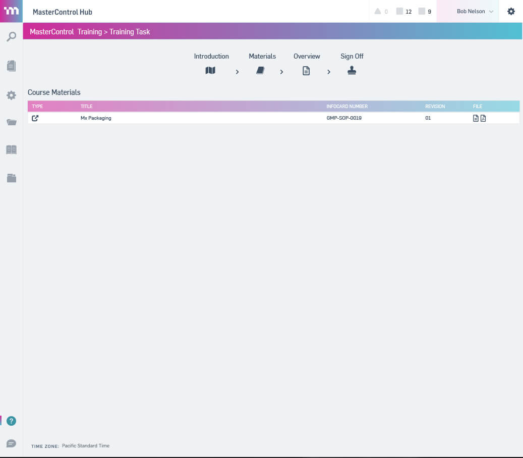 Mx Interactive Demo | MasterControl
