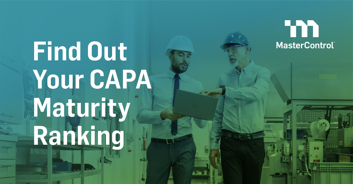 Intelligent CAPA Mangement System & Tools - MasterControl