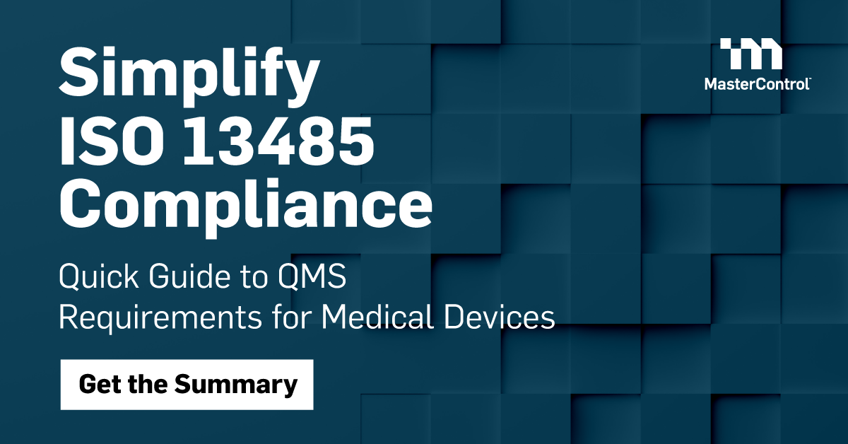 Compliance Guide - ISO 13485 Quality Management System Simplified
