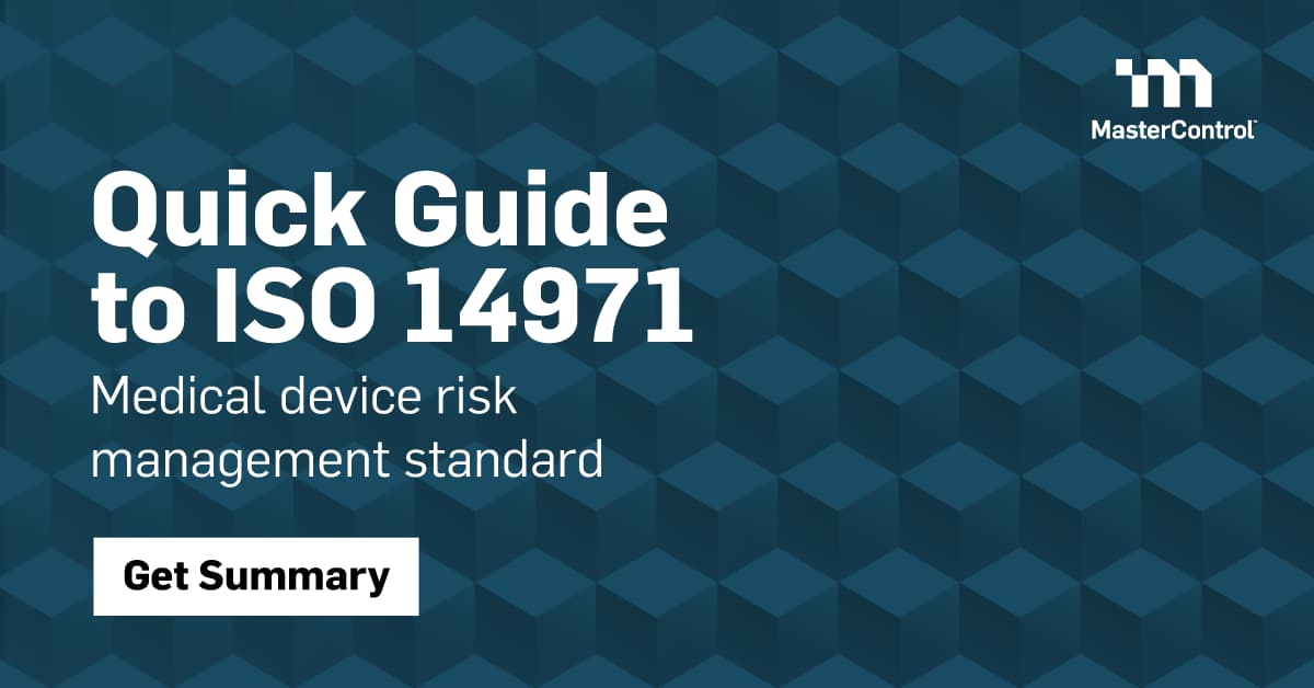 ISO 14971 Risk-Management Compliance Quick Guide
