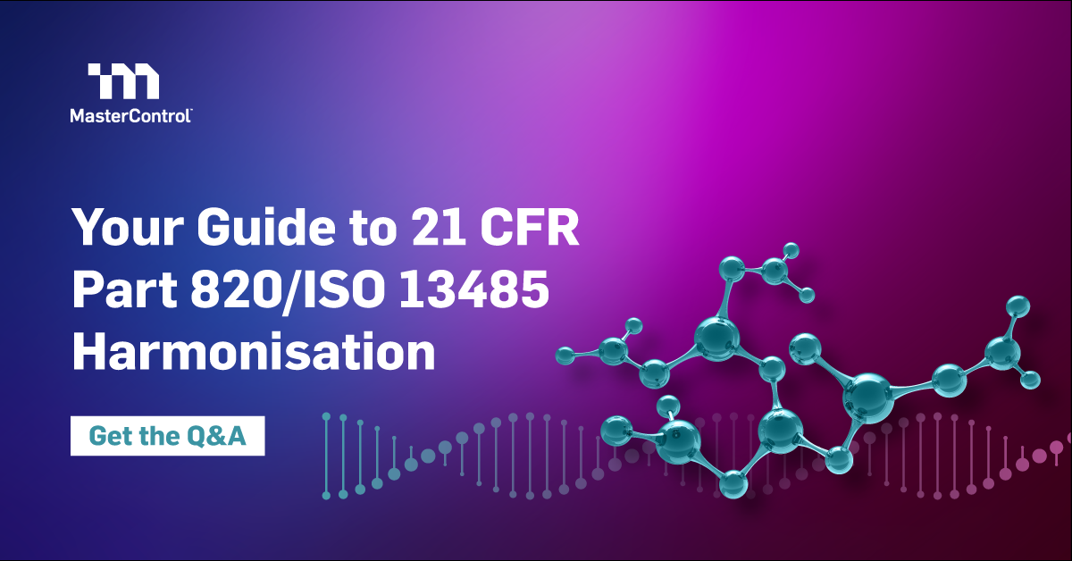 Guide to FDA 21 CFR Part 820 and ISO 13485 QMSR Harmonisation