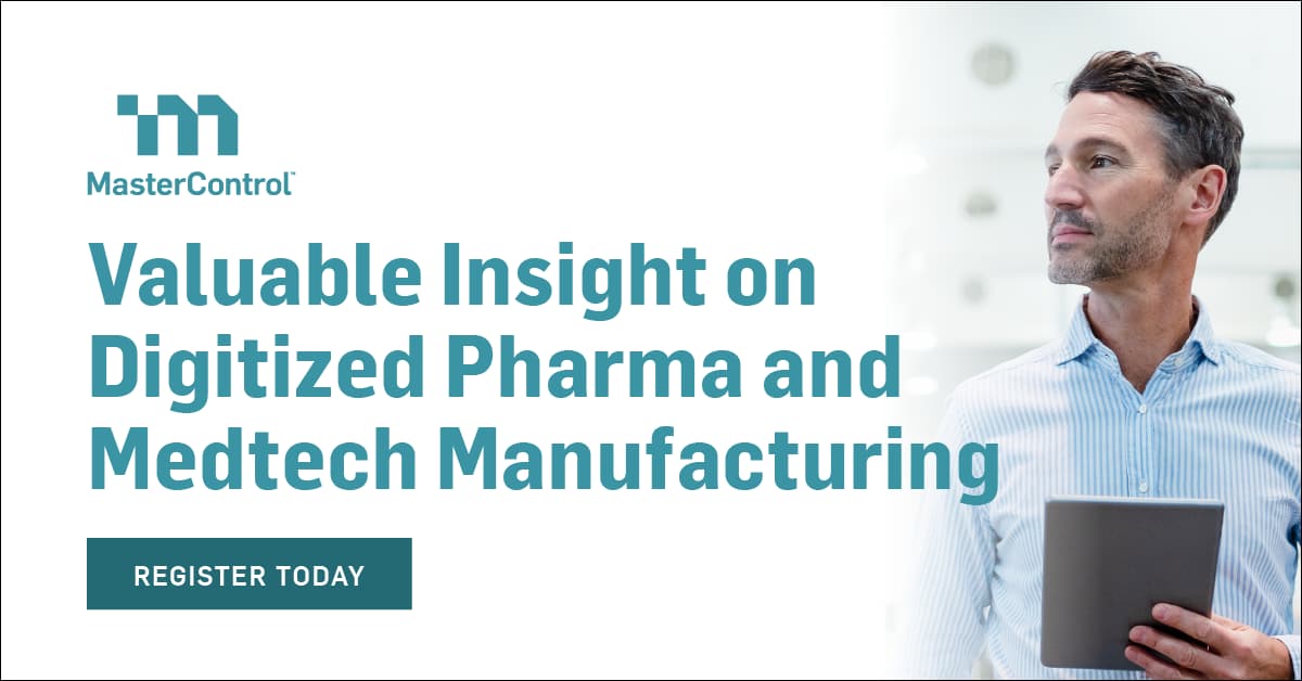 Digital Manufacturing Maturity Model Webinar - MasterControl