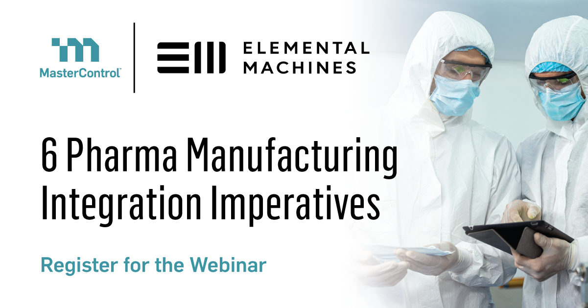 6 Ways to Thrive in Pharma With Connected MES, EBR, and Other ...