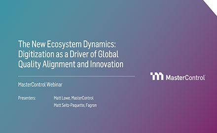 Life Sciences Document Control Software - MasterControl